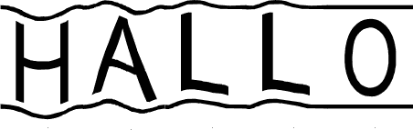 Hallo du! font | Fonts2u.com