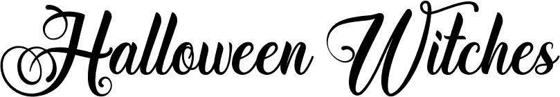 Halloween Witches Script font