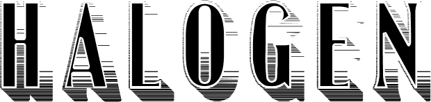 Halogen Regular font | Fonts2u.com