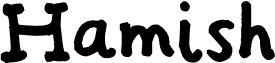 Hamish font | Fonts2u.com