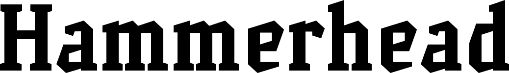 Hammerhead Bold font | Fonts2u.com