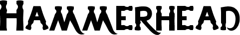 Hammerhead Italic font | Fonts2u.com