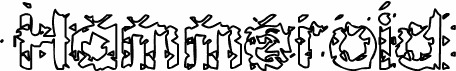 Hammeroid font | Fonts2u.com
