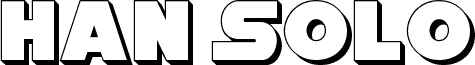 Han Solo font
