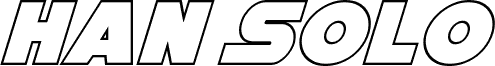 Han Solo font