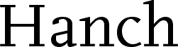 Hanch Bold font | Fonts2u.com