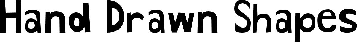 Hand Drawn Shapes font | Fonts2u.com Hand Drawn Shapes font | Fonts2u.com