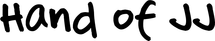 Hand of JJ font | Fonts2u.com