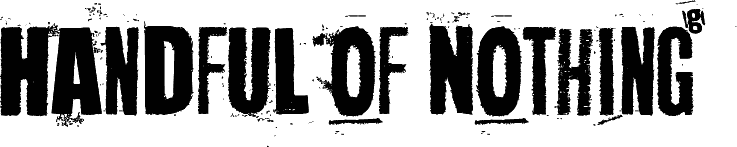 Handful of Nothing font | Fonts2u.com