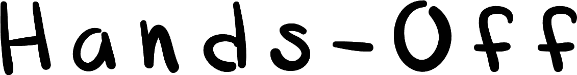 Hands-Off font