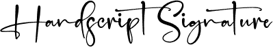 Handscript Signature Italic font | Fonts2u.com