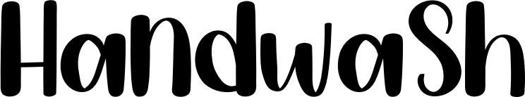 Handwash font | Fonts2u.com