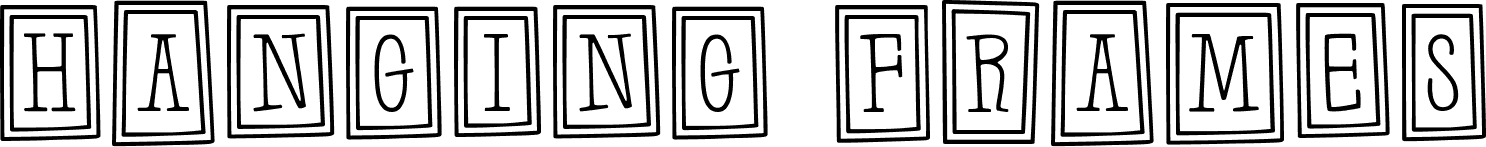 Hanging Frames Two font | Fonts2u.com