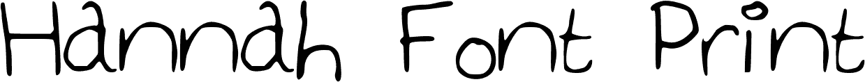 Hannah_Font_Print font