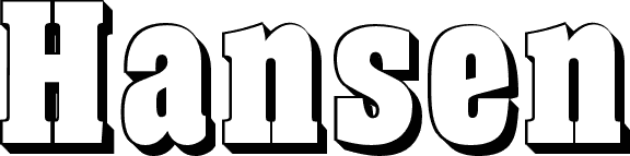 Hansen Shadow font