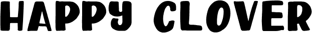 Happy Clover font | Fonts2u.com
