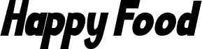 Happy Food font | Fonts2u.com
