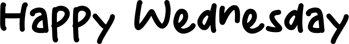 Happy Wednesday font | Fonts2u.com