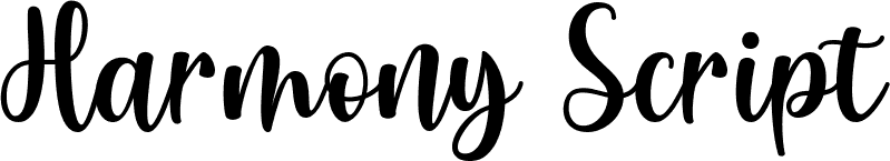 HarmonyScript font