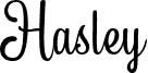 Hasley Italic font | Fonts2u.com