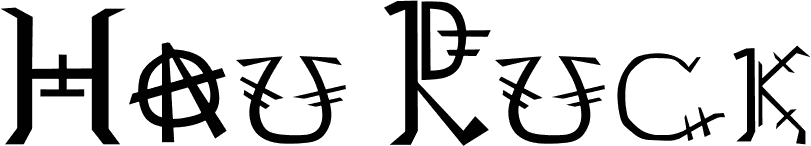 Hau Ruck font