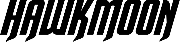 Hawkmoon Expanded Italic font | Fonts2u.com