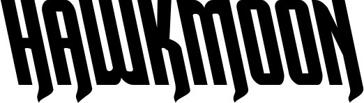 Hawkmoon Leftalic font