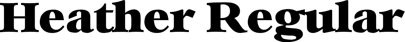 Heather Regular font | Fonts2u.com