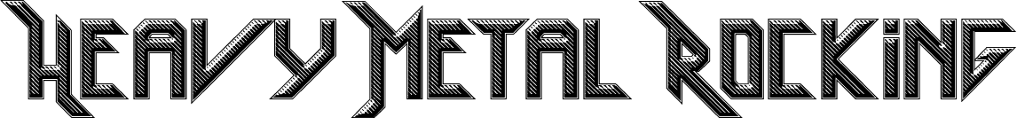 Heavy Metal Rocking font