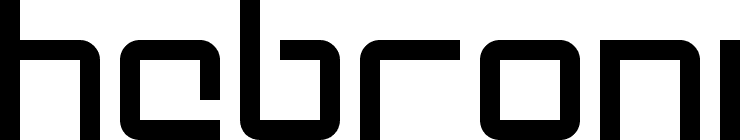 HebRoni Regular font | Fonts2u.com