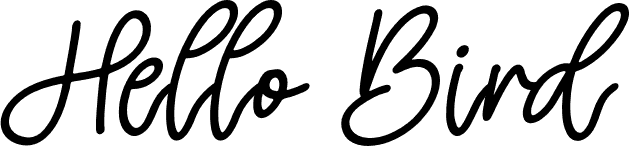 Hello Bird Italic font | Fonts2u.com