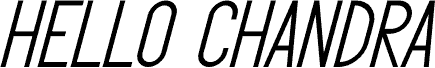 HELLO CHANDRA font | Fonts2u.com