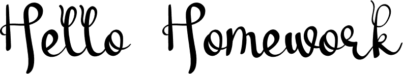 Hello Homework font | Fonts2u.com