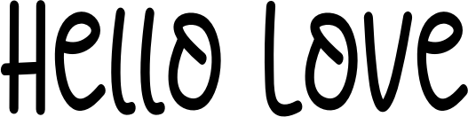 Hello Love font | Fonts2u.com