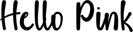 Hello Pink font | Fonts2u.com