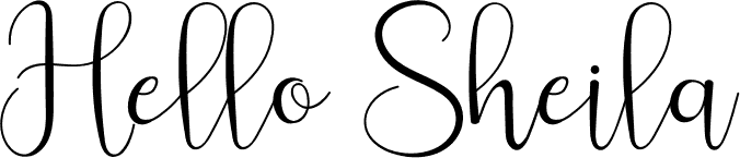 Hello Sheila font