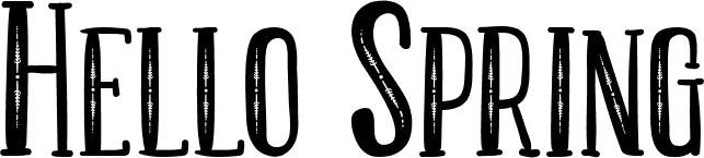 Hello Spring Texture FREE font | Fonts2u.com