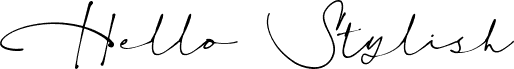 Hello Stylish Regular font