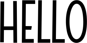 Hello font | Fonts2u.com