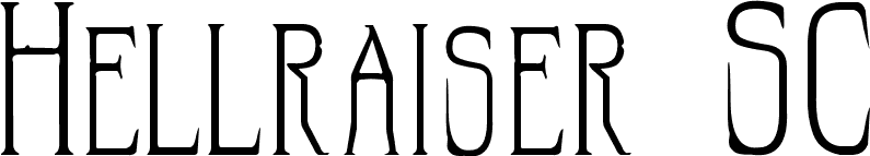 Hellraiser SC font | Fonts2u.com