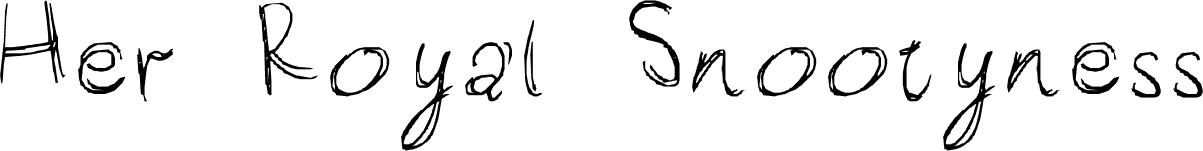 Her Royal Snootyness font | Fonts2u.com