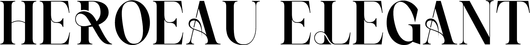 HEROEAU ELEGANT DEMO Regular font | Fonts2u.com