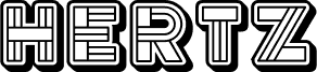 Hertz Regular font | Fonts2u.com