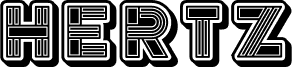 Hertz Light Regular font