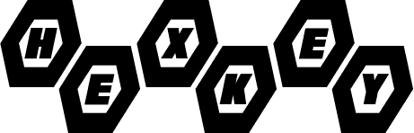 HeXkEy Condensed Italic font | Fonts2u.com