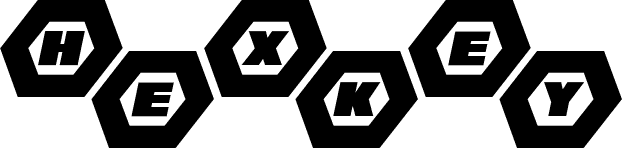 HeXkEy Expanded Italic font | Fonts2u.com