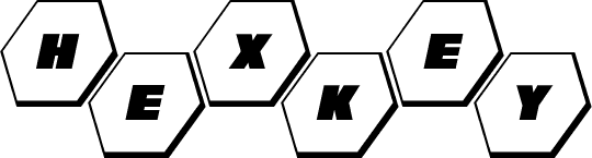 HeXkEy Solid 3D Italic font | Fonts2u.com