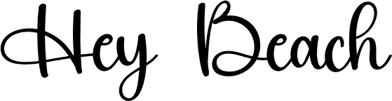 Hey Beach font