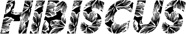 Hibiscus font | Fonts2u.com