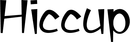 Hiccup Free Trial font | Fonts2u.com